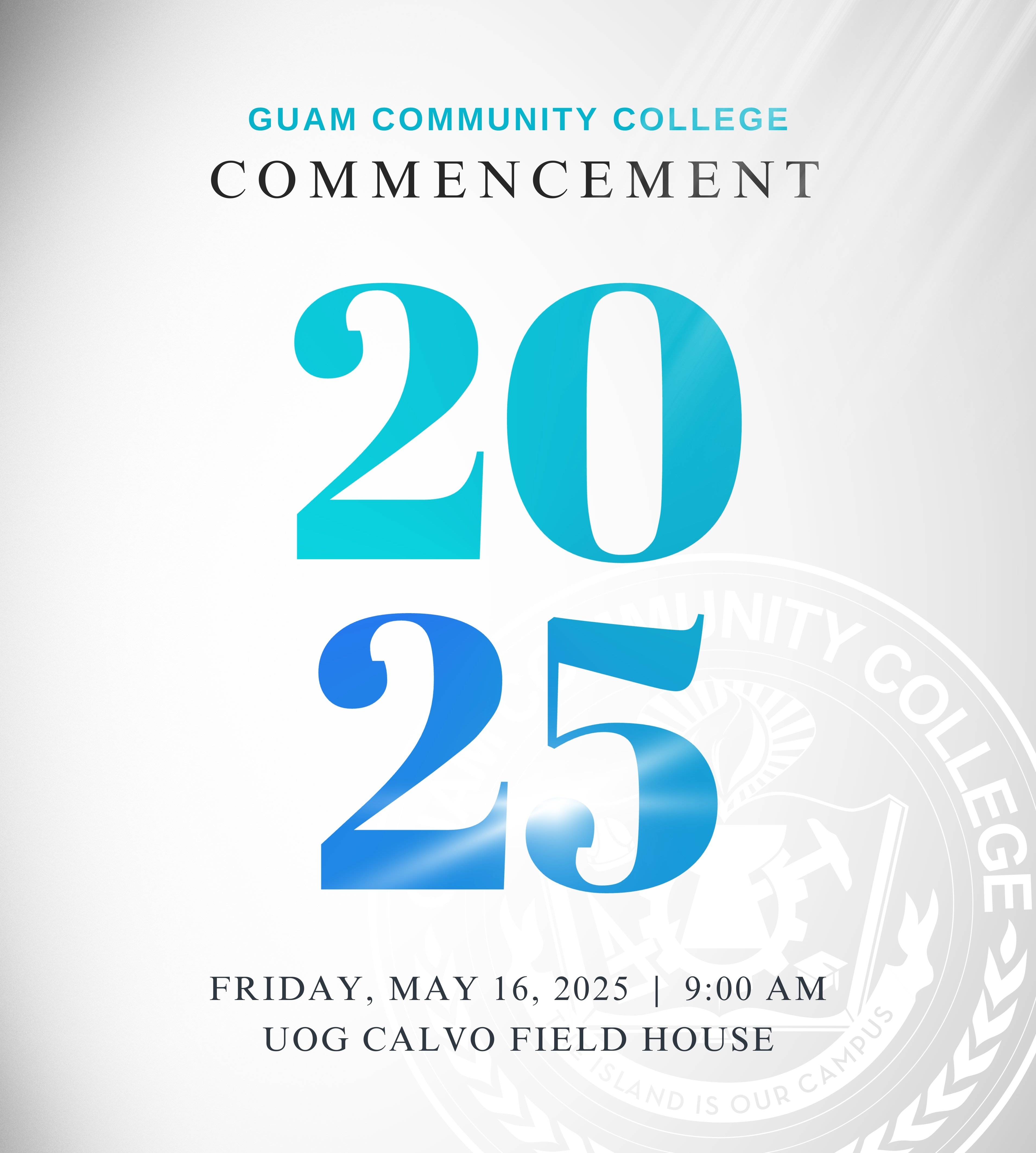 2025 Commencement - Guam Community College | GCC Guam